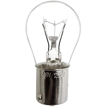 Forklift Bulb 48 Volt 40 Watt BA15d Base 48V 40W - - Amazon.com
