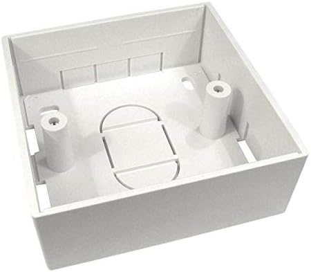D-Link Back Box For Single & Dual Faceplate,86x86x32mm, Square - White ...