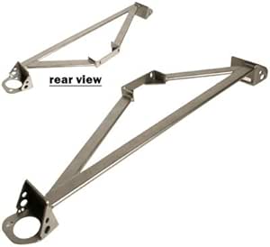 Amazon.com: Remix Custom 3 Point Cross Strut Bar Gunmetal Compatible ...