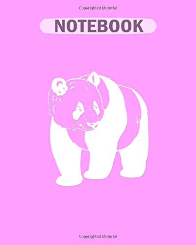 Notebook: cute 4th birthday panda kid boy girl 4 years old - 50 sheets ...