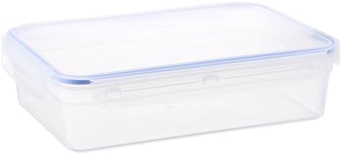 سعر Bager Touch&Lock Rectangular Storage Container 2800 Ml, Transparent ...