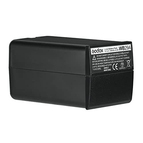 GODOX AD200 Pro Battery WB29 WB29A WB29B Replacement, Lithium-Battery ...