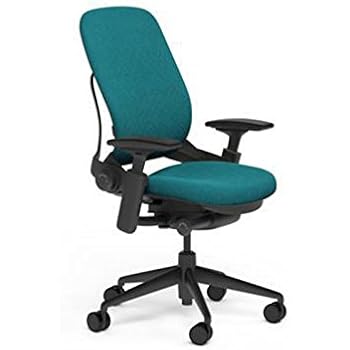 Amazon.com: Steelcase Leap Plus Desk Chair in Buzz2 Cyan Fabric - 500 ...