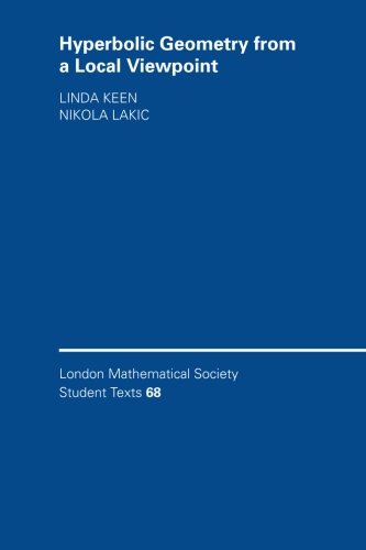 Hyperbolic Geometry from a Local Viewpoint (London Mathematical Society ...