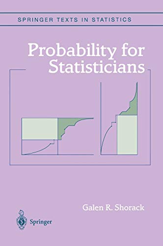 Amazon.com: Probability for Statisticians (Springer Texts in Statistics ...