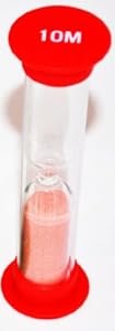 10 Minute Sand Timer - Red: Amazon.co.uk: Toys & Games