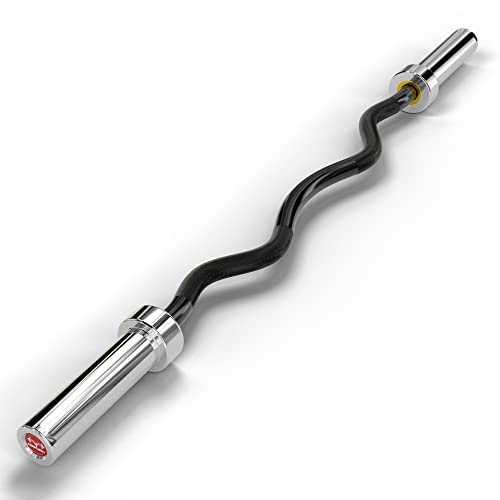 Holleyweb Olympic Barbell 4ft/5ft/7ft Curl Weight Bar,330 lbs/700lbs ...