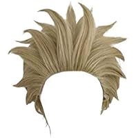 Amazon.com: PWEINCY Hawks Cosplay Wig BNHA MHA Keigo Takami Hair for My ...