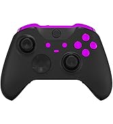 Amazon.com: eXtremeRate Scarlet Red Replacement Buttons for Xbox One ...