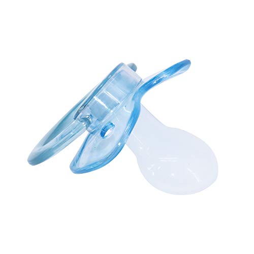 Adult Sized Pacifier Candy Cute Baby Pacifiers (Transparent Blue ...