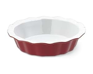 Amazon.com: Ceramic Pie Plate - 6 inch Deep Dish (Red): Kitchen & Dining