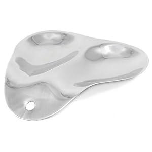 RSVP Stainless Steel Double Spoon Rest: Amazon.co.uk: Kitchen & Home