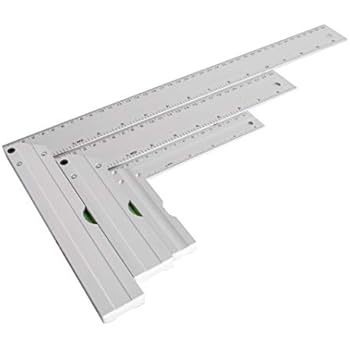 12 inches 30cm Construction Carpenter Ruler L Shape Angle Square Ruler ...