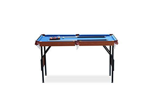 RACK Crux 55 in Folding Billiard/Pool Table (Blue) | Pricepulse