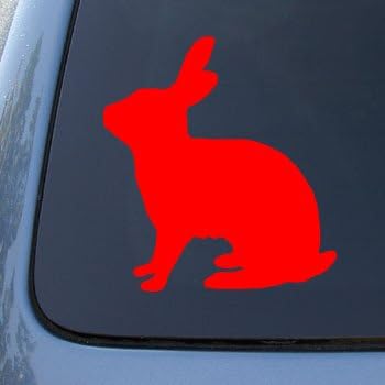 Amazon.com: NS-FX Rabbit Silhouette - Bunny - Vinyl Car Decal Sticker ...