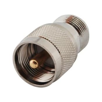 Amazon.com: Maxmoral UHF Male to TNC Female PL-259 PL259 Connector RF Coax Coaxial Adapter ...