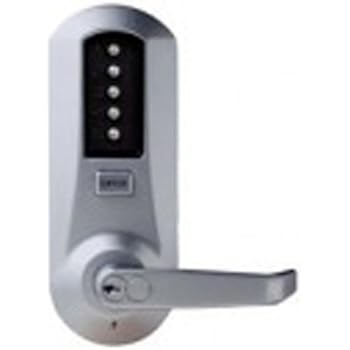 Kaba 5021XKWL-26D-41 Cylindrical Push Button Lock With Lever Xk Ko ...
