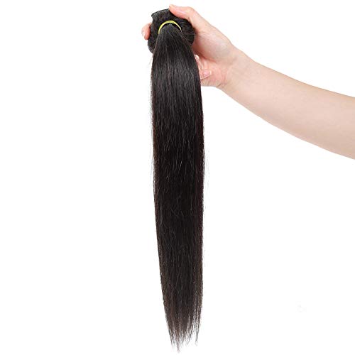 Brazilian Straight Human Hair Bundles (20 22 24 Inch) Straight Bundles 10A Unprocessed Virgin ...