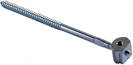 ZIPBOLT QT14.100 Newel Post Fastener inc 50mm Driver bit: Amazon.co.uk ...