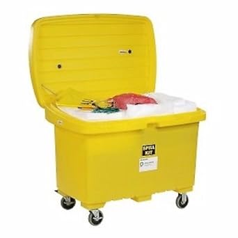 Amazon.com: SpillTech SPKO-CART5 127 Piece Oil-Only Spill Cart Kit with ...