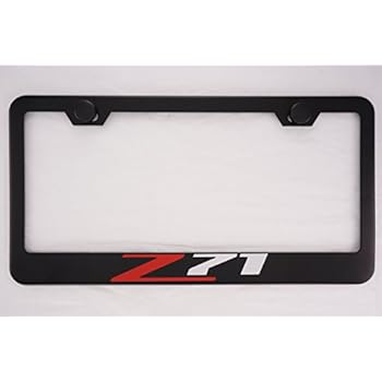 Amazon.com: Trail Boss (2) License Plate Frames 3D Raised Letter Frame ...
