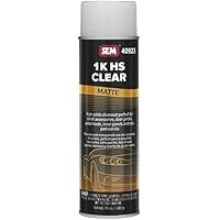 Amazon.com: SEM 40903 1K Hs Clear Aerosol - 15.5 oz. : Automotive