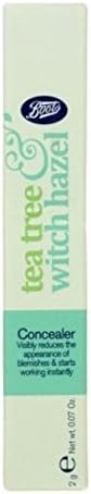 Boots Tea Tree & Witch Hazel Concealer Stick 2g: Amazon.co.uk: Beauty