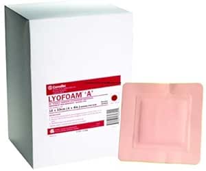 Amazon.com: LYOFOAM A Adhesive Polyurethane Foam Dressing # Each 1 ...