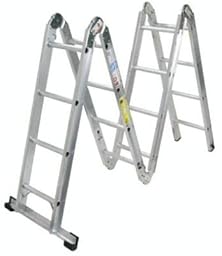 Amazon.com: Werner 6-Foot 250-Pound Duty Rating Aluminum Multi-Master ...