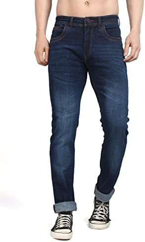 Peplos- Relexed Fit Dark Blue Premium Class Stretchable Denim Jeans for ...