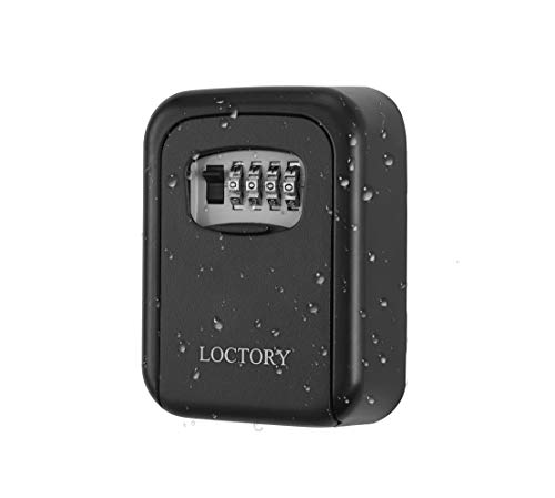 Key Lock Box, Combination Security Lock box Code for House Key Storage ...