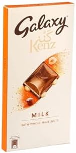 سعر Galaxy Kenz Milk Hazelnut Chocolate, 90 g - Pack of 1 فى السعودية ...