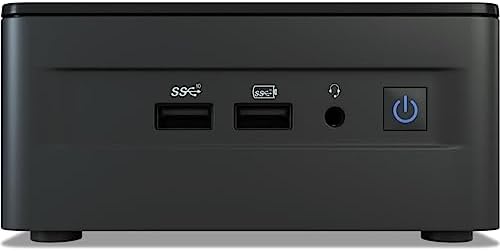 Intel 2023 NUC 13 Pro Kit NUC13ANHi5 Barebone System Tall Mini PC Desktop, 13th Gen 12-Core i5 ...