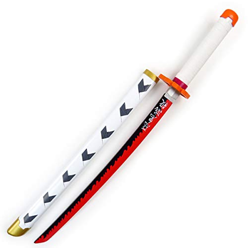 Ninja Sword Decorative,Demon Slayer Blade Cosplay Prop for Rengoku ...