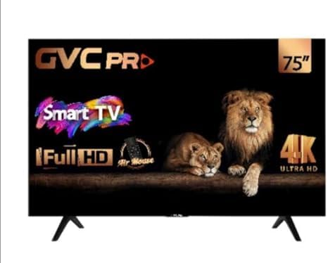 Gvc Pro 75GW6100 75-Inch 4K Resolution WebOS Framless Smart TV price in ...