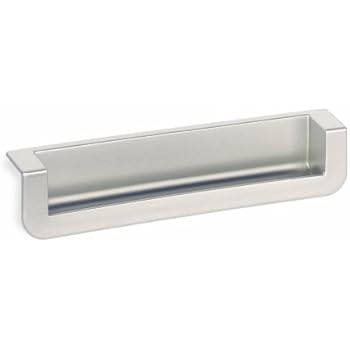 Schwinn 2518 Recessed Edge Pull, Satin Nickel - Shelving Hardware ...