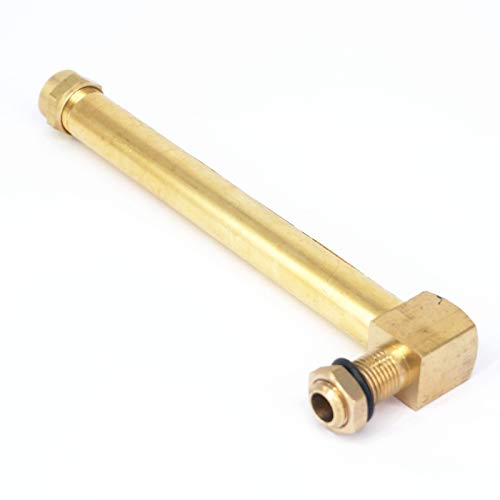 Buy Sorekarain 3/8" BSPP 125mm Brass Oil Liquid Level Indicator Glass ...