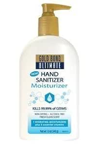 Amazon.com : Gold Bond Ultimate Hand Sanitizer Moisturizer 12 oz by ...