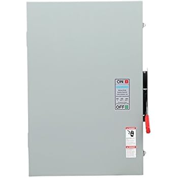 Siemens HNF365RA Heavy Duty SAFETY Switch, Non-Fusible, 3 Pole, 600 ...