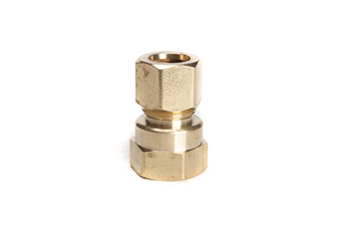 LTWFITTING Brass 1/2-Inch OD x 1/2-Inch Female NPT Compression ...