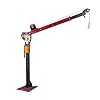 GRIPWAY Receiver Hitch Mounted Crane New 1100lb Folding Dismountable Truck-Mounted Crane, with ...