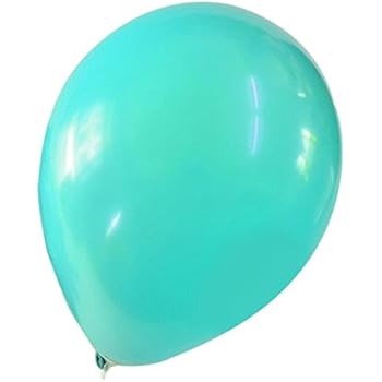 Amazon.com: Sea Foam Aqua Blue Latex Balloons Globos Seafoam Balloon ...