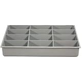 Durham 124-95-06/VERT-IND Large, Polypropylene, 6 Vertical Compartment ...