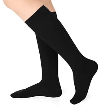Evolyline Medical Compression Stockings Women Men 20-30 mmHg, Calf ...