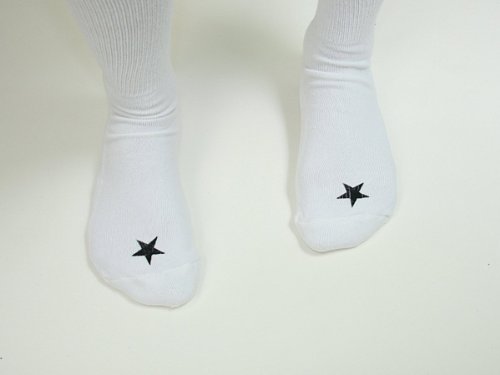 YogaColors Unisex Triple Stripe Sporty Knee High Stars Socks - Want It All