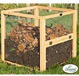 Lacewing Premium Wire Mesh Compost Bin with Door 80 x 80 x 80cm - 511 ...
