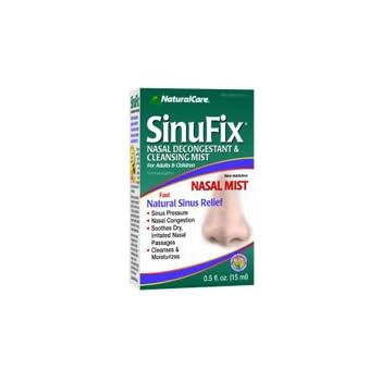 Amazon.com: NaturalCare Super Strength SinuFix Nasal Decongestant Mist ...