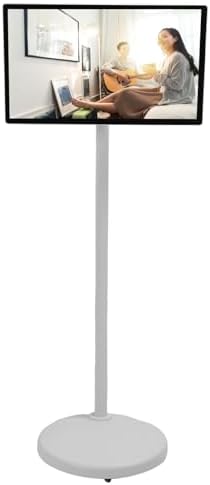 سعر Luqeeg 24 Inch Portable TV, 8G 128G 1080P Standing TV Portable ...