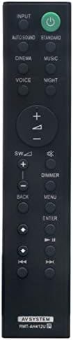 RMT-AH412U Replaced Remote fit for Sony 5.1ch Home Cinema Soundbar HT ...