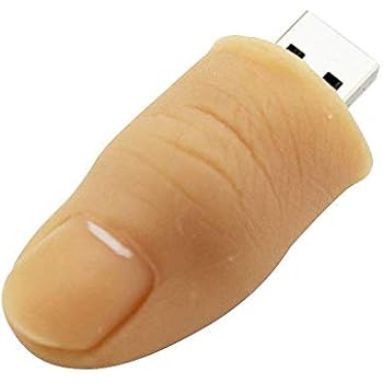 Amazon.com: High Quality 8 GB Finger shaped USB Flash drive: Computers ...